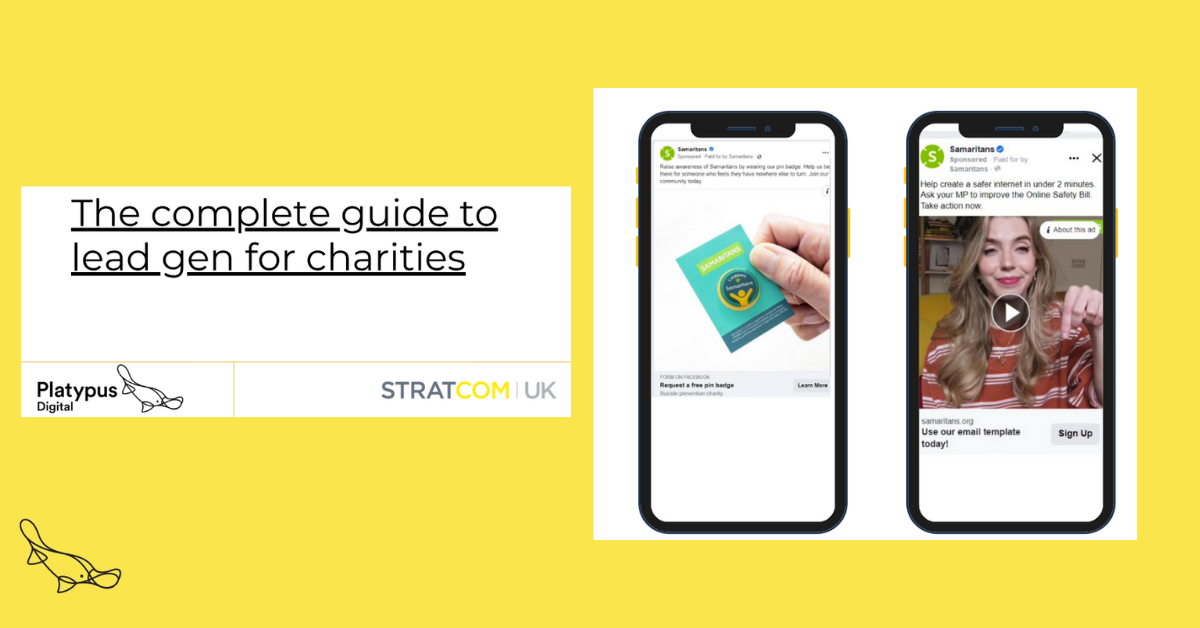 Download The Complete Guide to Lead Gen for Charities - Platypus Digital